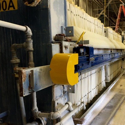 Plate Shifter Retrofit for Sidebar Filter Press - Reduce Press Cycle Time